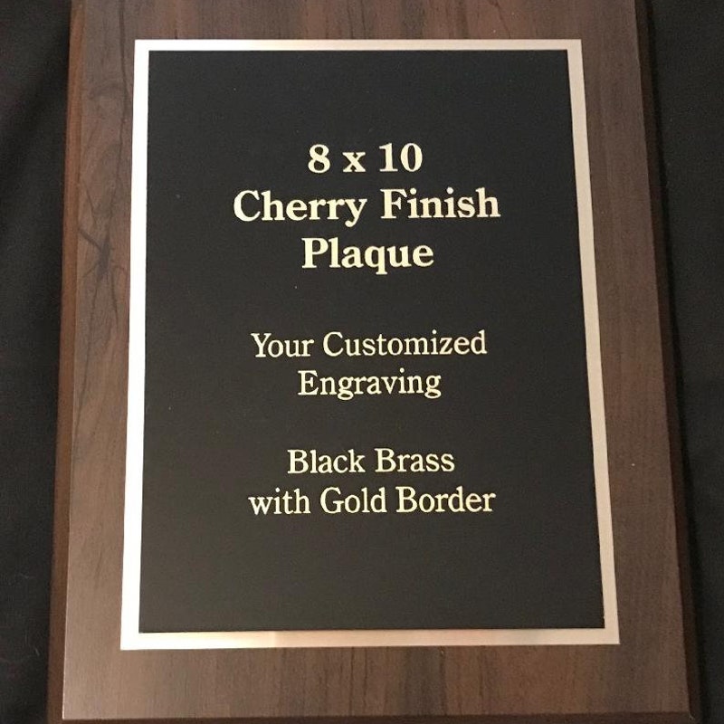 Appreciation Plaque - Etsy