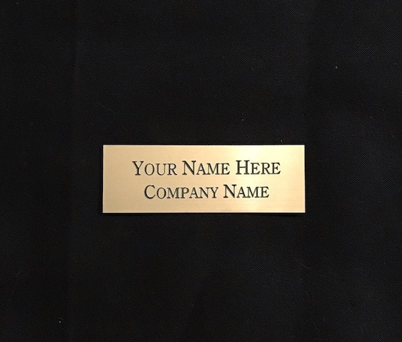 Magnetic Nametag - Etsy