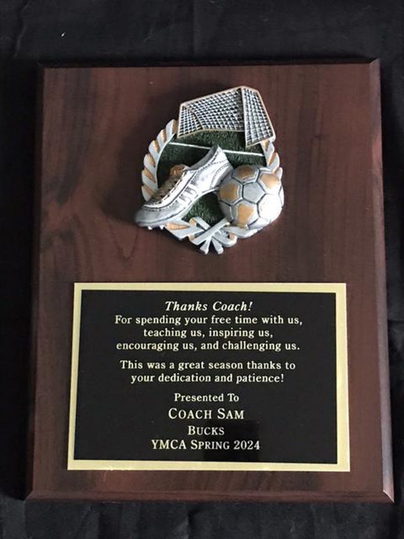 8 X 10 Sports Resin Mount Plaques - Etsy