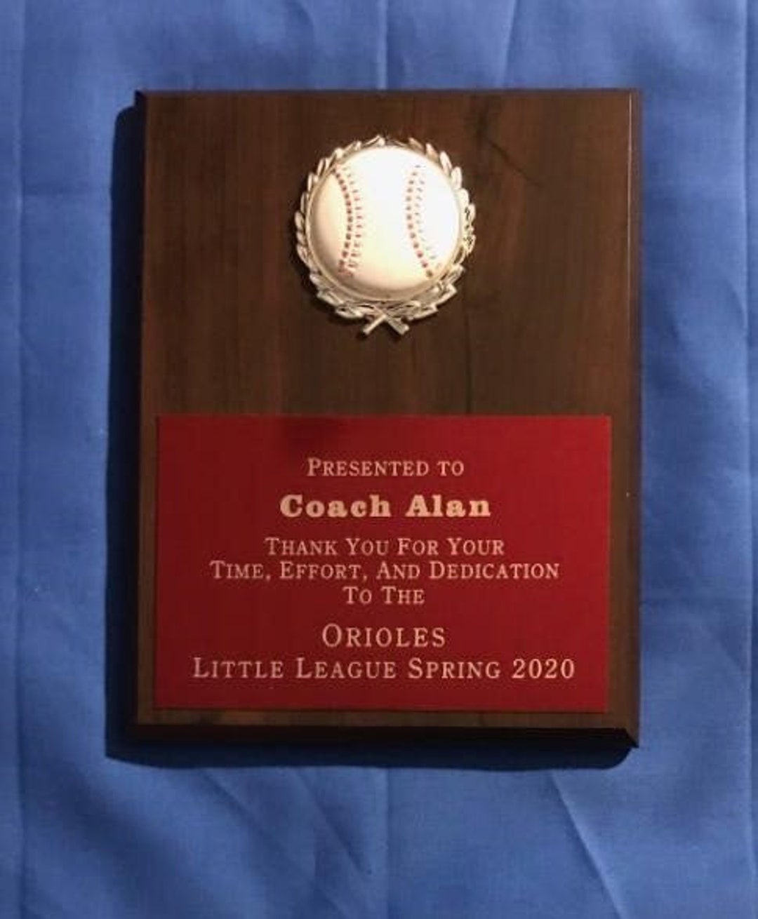 7 X 9 Sports Plaque - Etsy