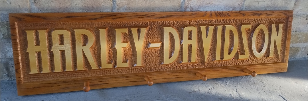 Harley Davidson Wall Coat Rack Furniture - Etsy