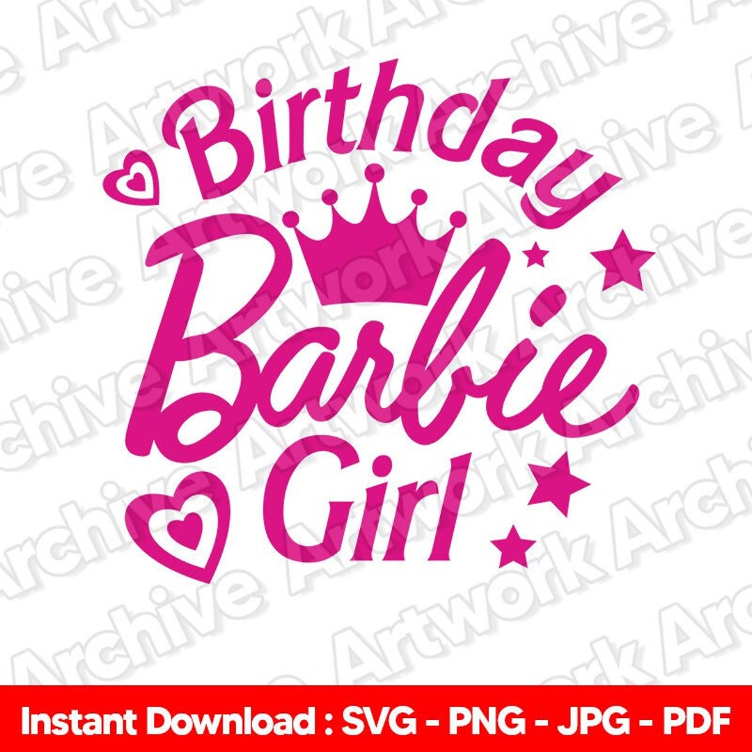 Barbie svg, barbie png, Barbie font svg, Barbie movie png, Barbie movie ...
