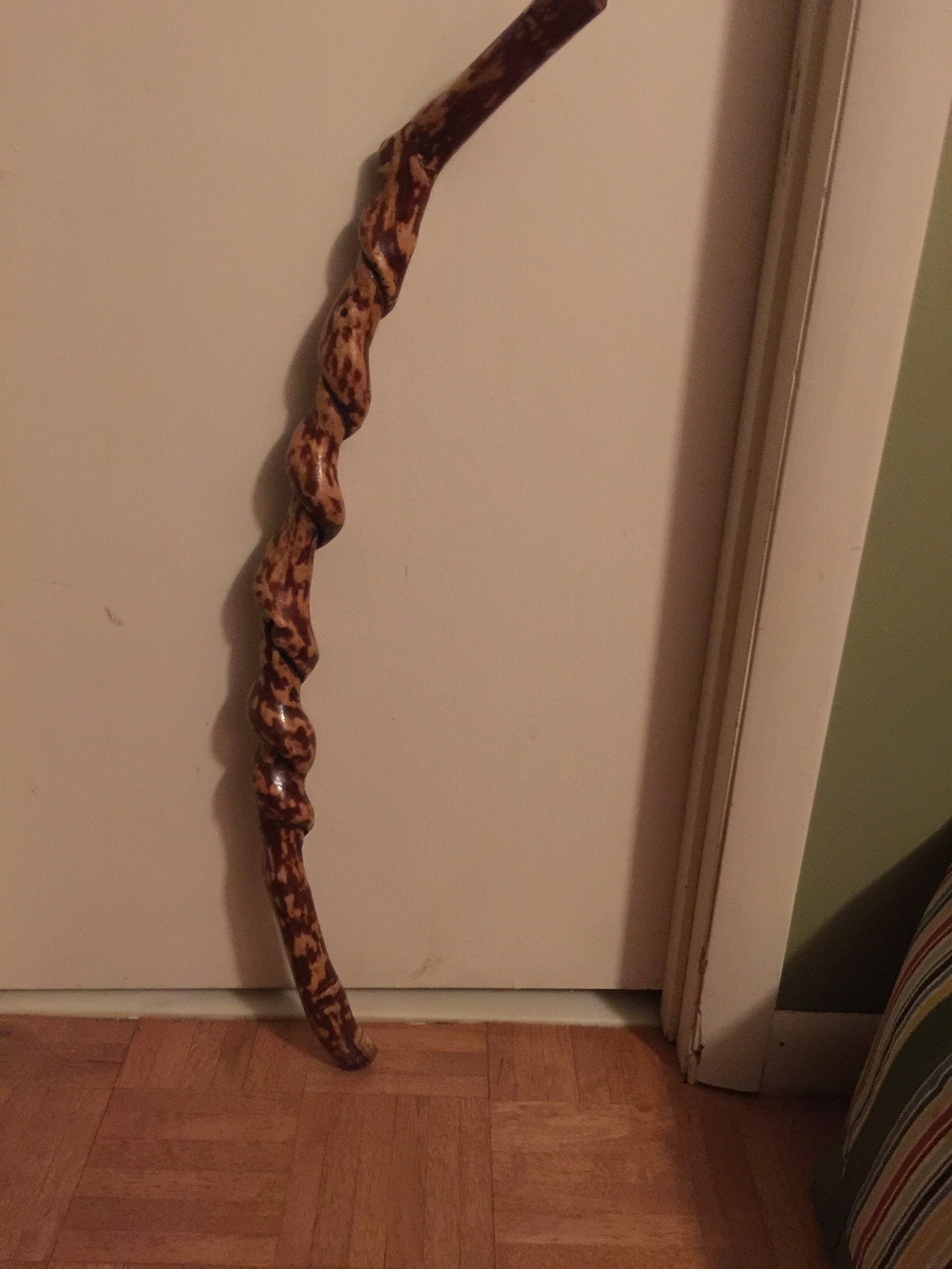 Cane Made Out Of Wood