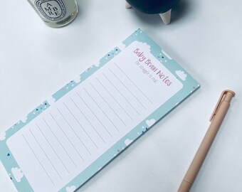 Baby Shower Notepad | Etsy