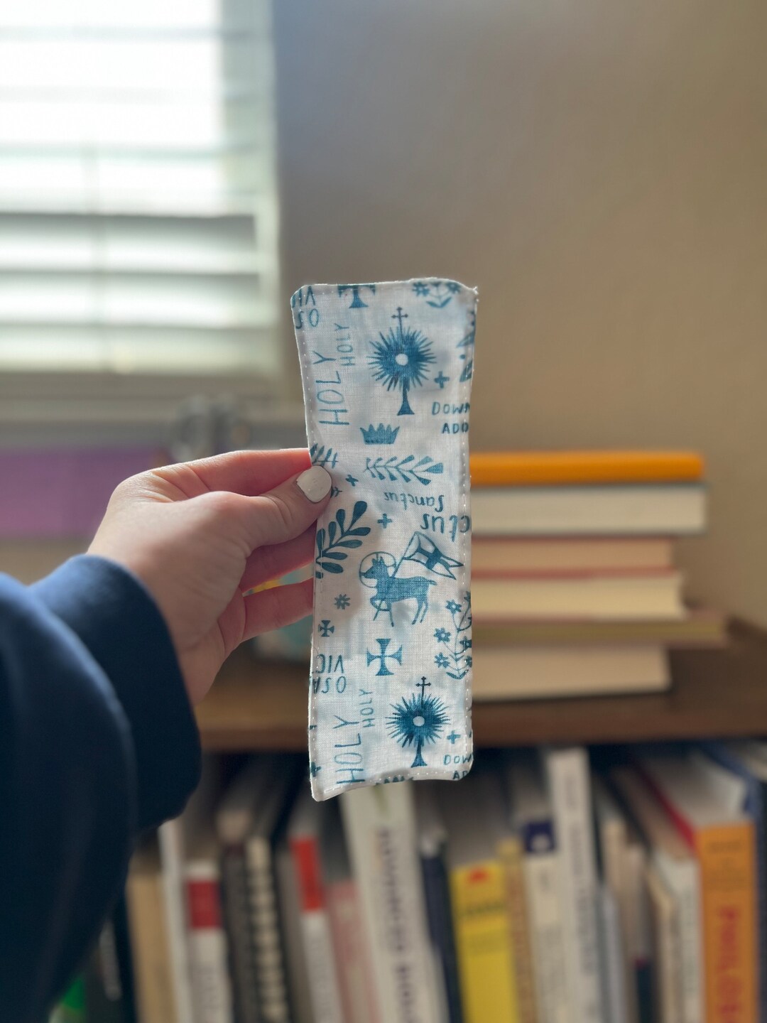 Pascal Mystery Fabric Bookmark Communion Catholic Bookmark - Etsy