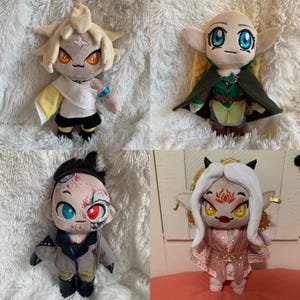 Custom Chibi Doll Plushie With Outfit - Etsy