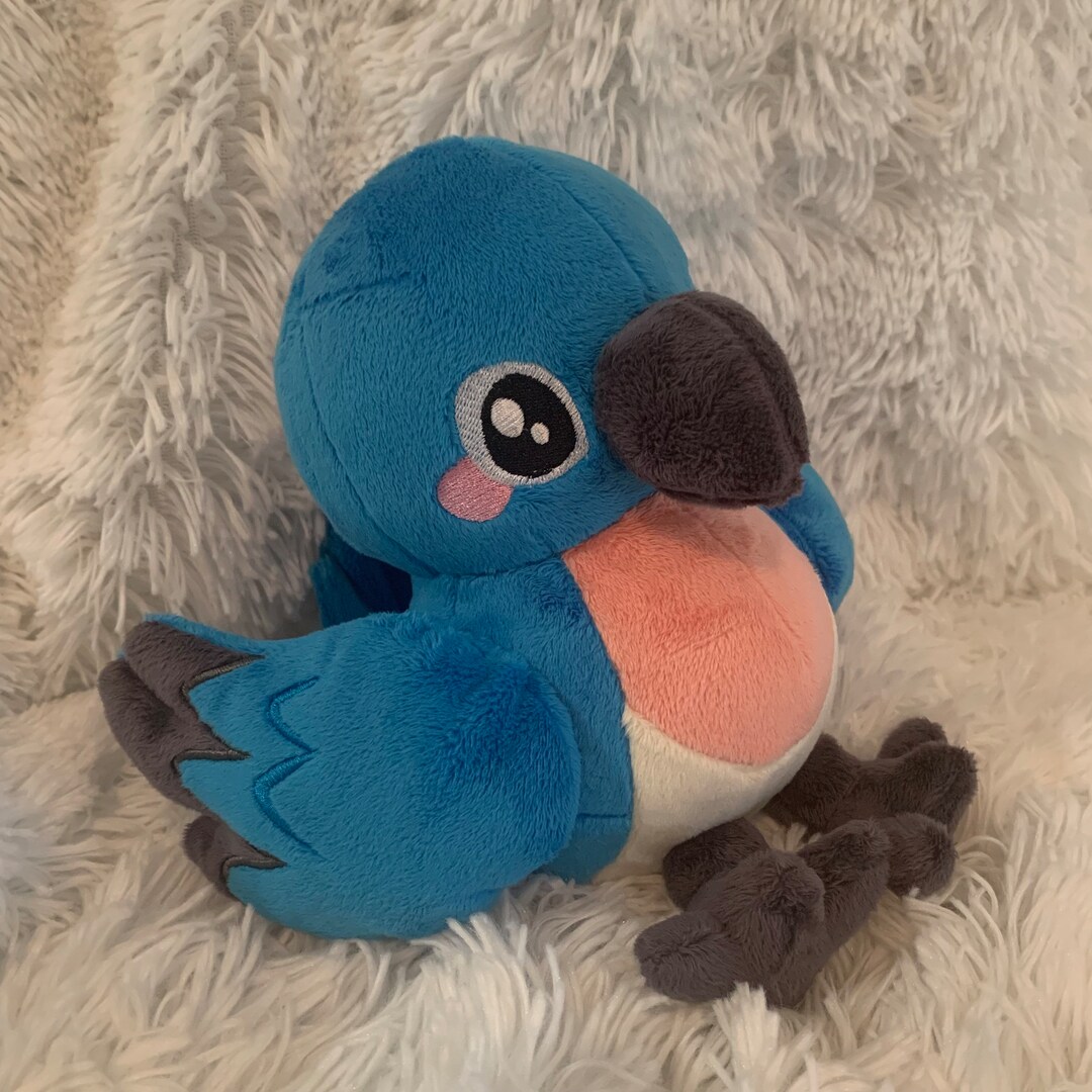 Custom Sitting Bird Species Plushie - Etsy