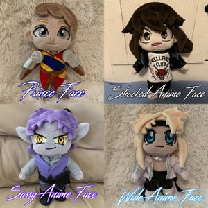 Custom Chibi Doll Plushie With Outfit - Etsy