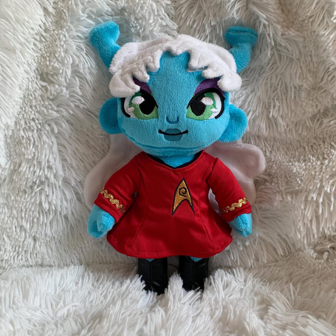 Star Trek TOS Andorian Engineer Girl - My OC - Chibi Doll Plushie - 10 ...