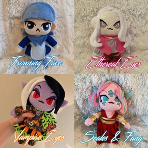 Custom Chibi Doll Plushie With Outfit - Any Character! - 10” - Etsy