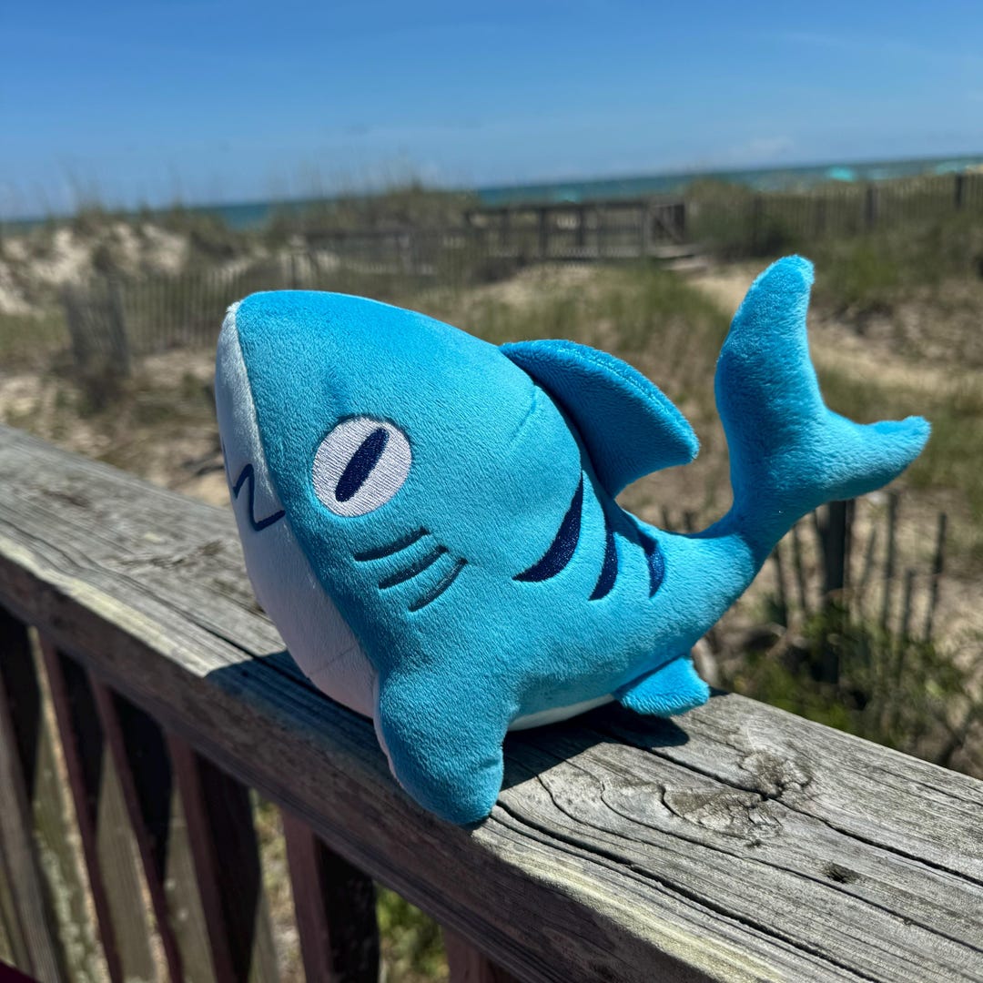 Custom Shark Plushie - Etsy