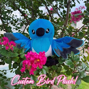 Custom Bird Plushie - Etsy