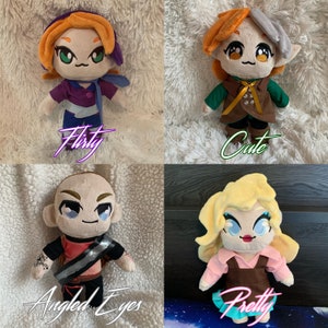 Custom Chibi Doll Plushie With Outfit - Etsy