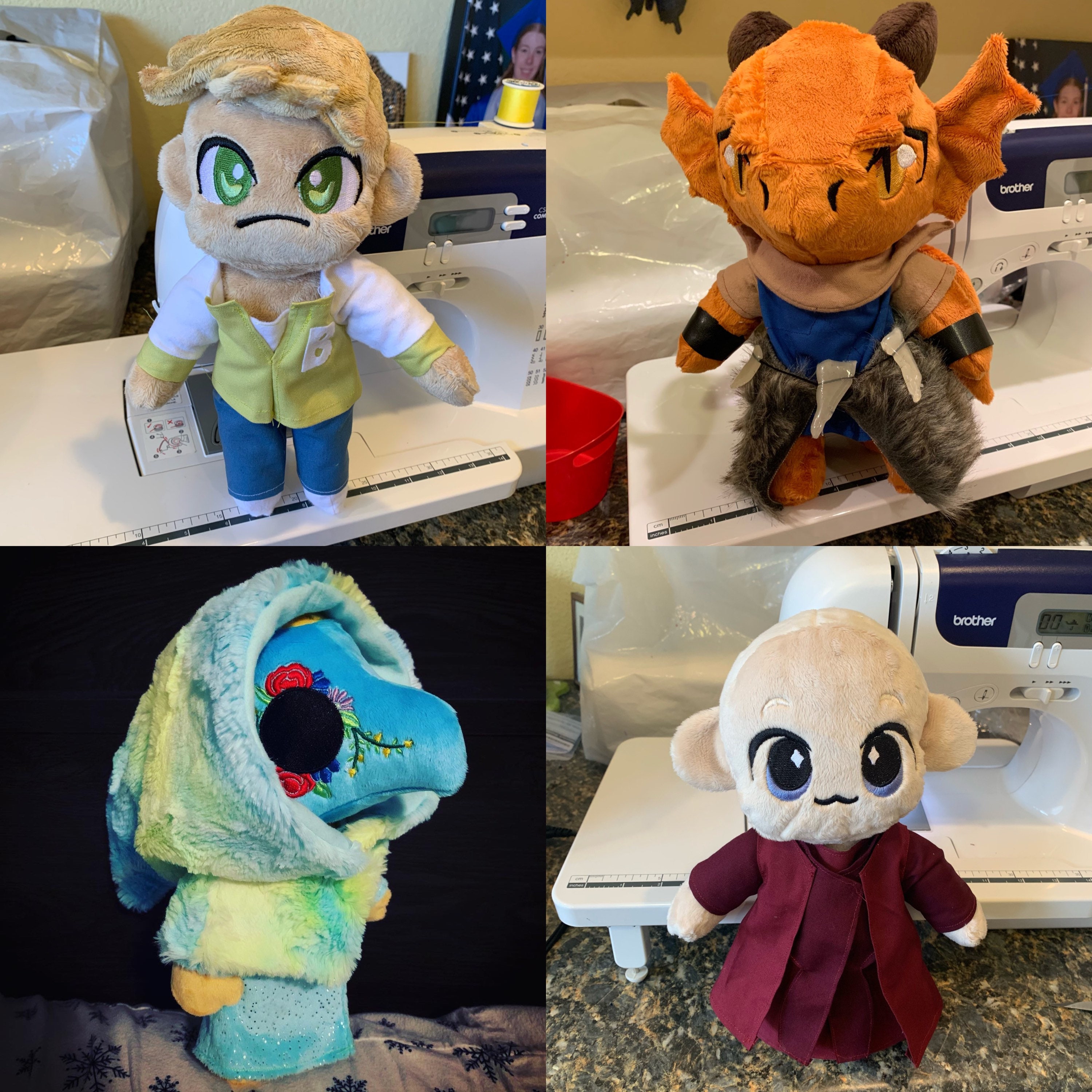 Custom Clothing Set for Chibi Doll/plushie clothing Only - Etsy