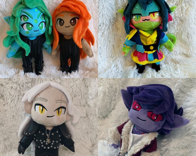Custom Chibi Doll Plushie With Outfit - Etsy