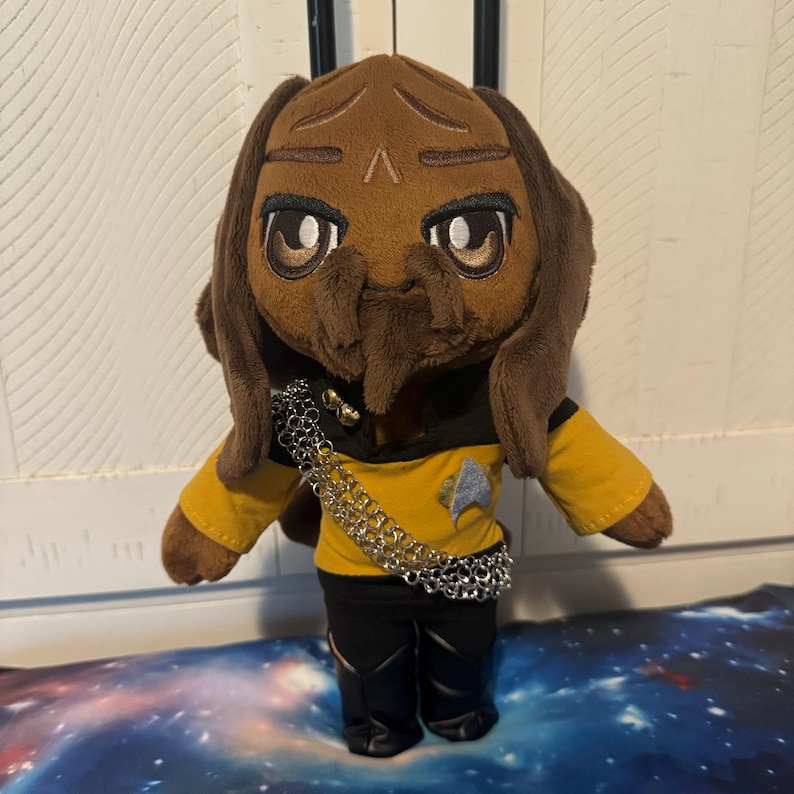 Custom Star Trek Character Chibi Doll Plushie - 10” - Etsy