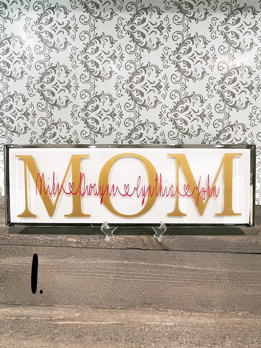 Family Name Tiles Wedding Gift, Valentines Gifts, Perfect for Mother's ...