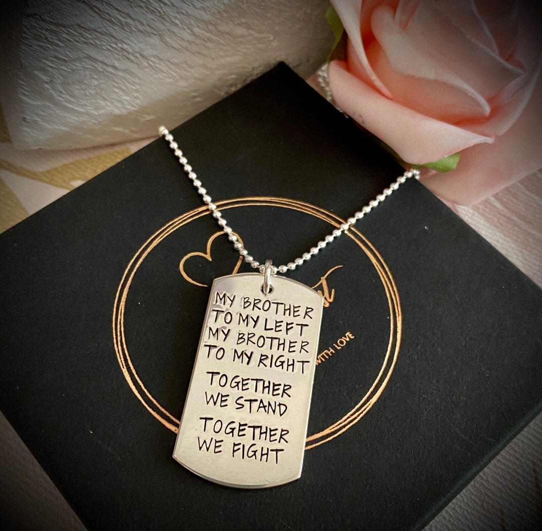 Silver Dog Tag, Military, Army, Heavy, 925 Silver, Hand Made, Quote, - Etsy