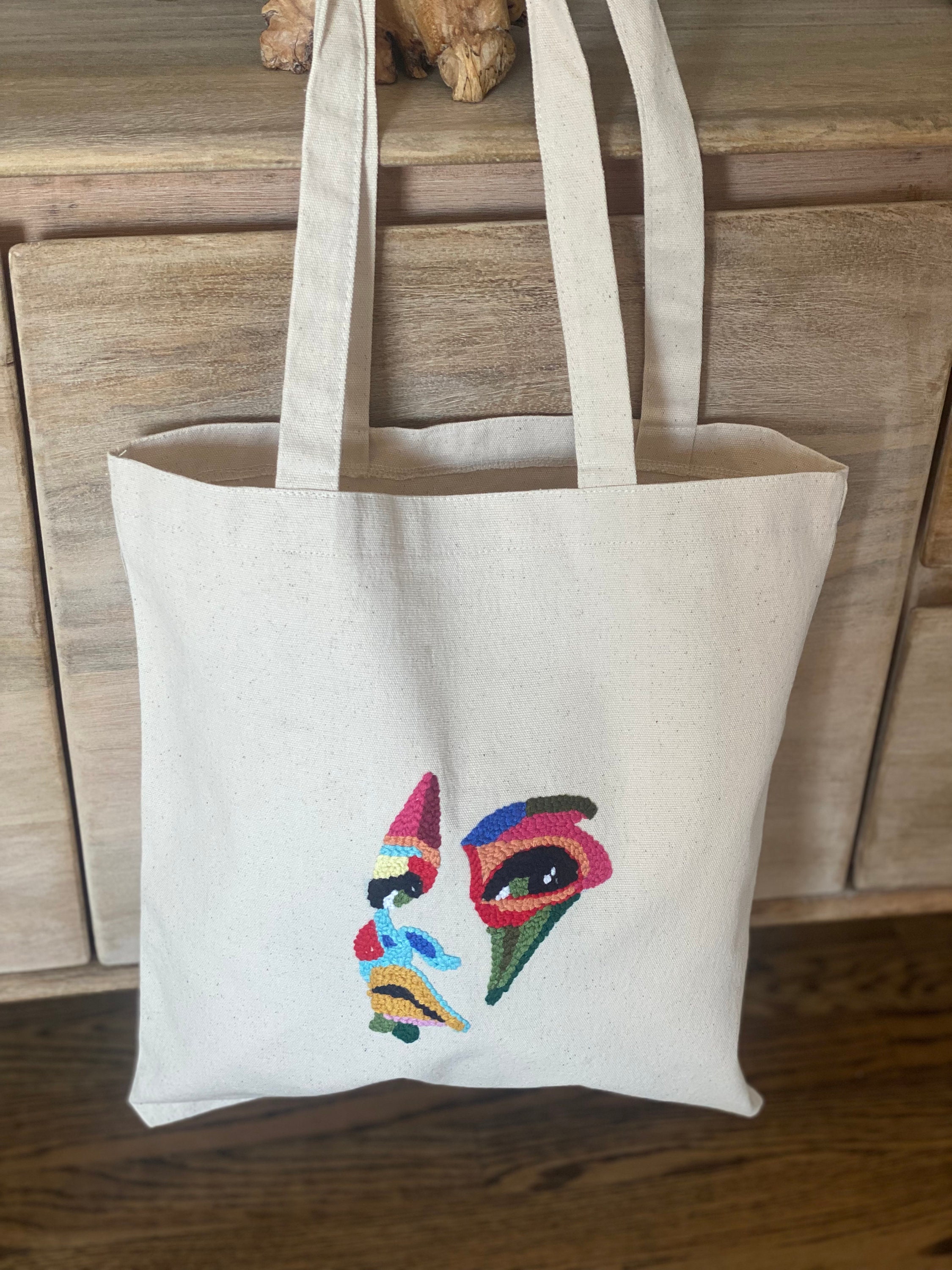 Hand-made Fun Design Tote Bags / Shopping / Beach - Etsy