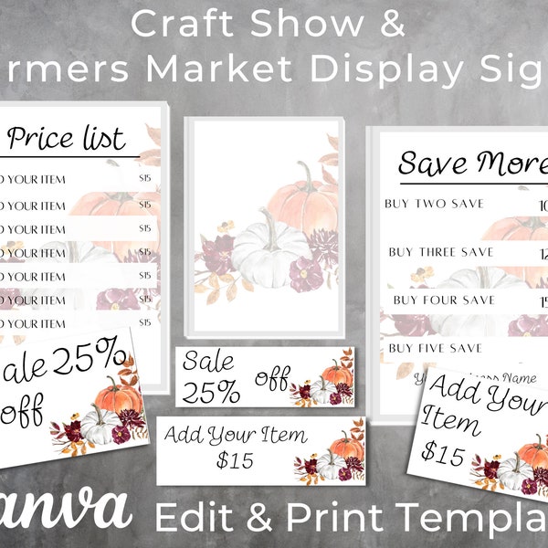 Farmers Market Tags - Etsy