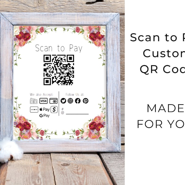 Craft Fair Payment Signs - Etsy