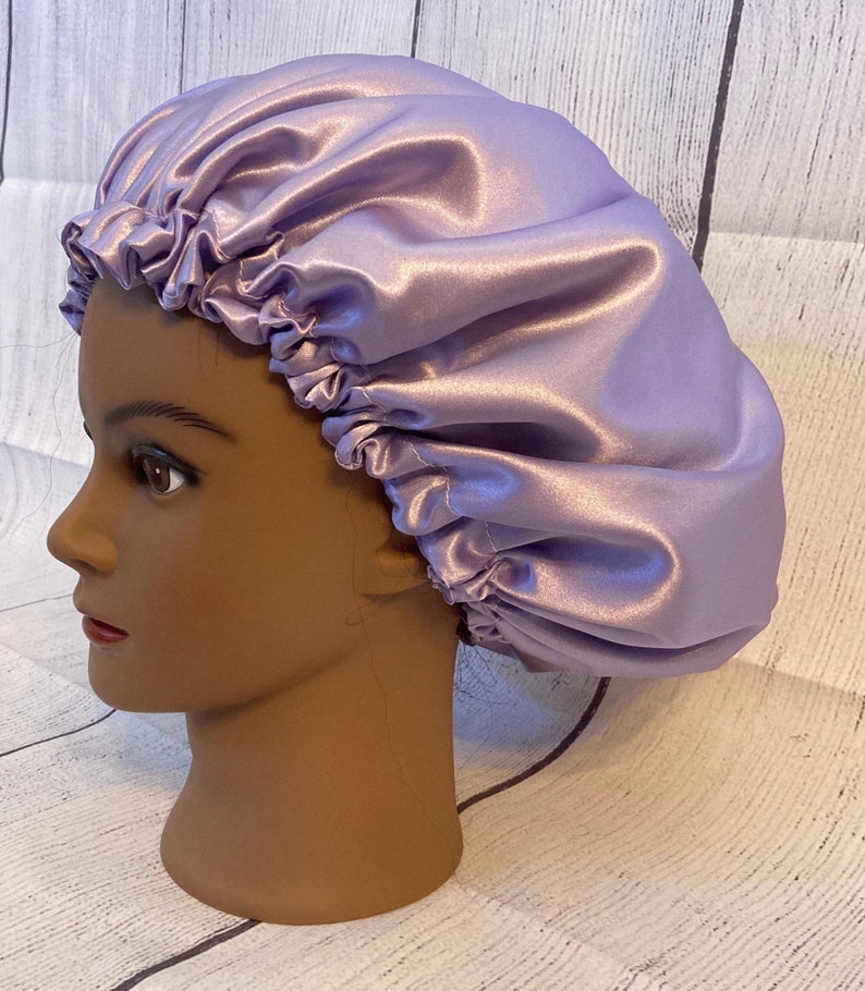 Pink Butterfly Satin Lined Personalized Kids Sleep Cap/hair Bonnet ...