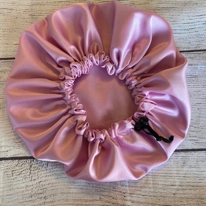 Adjustable Personalized Custom Hair Bonnets/satin Lined/kids/adult ...
