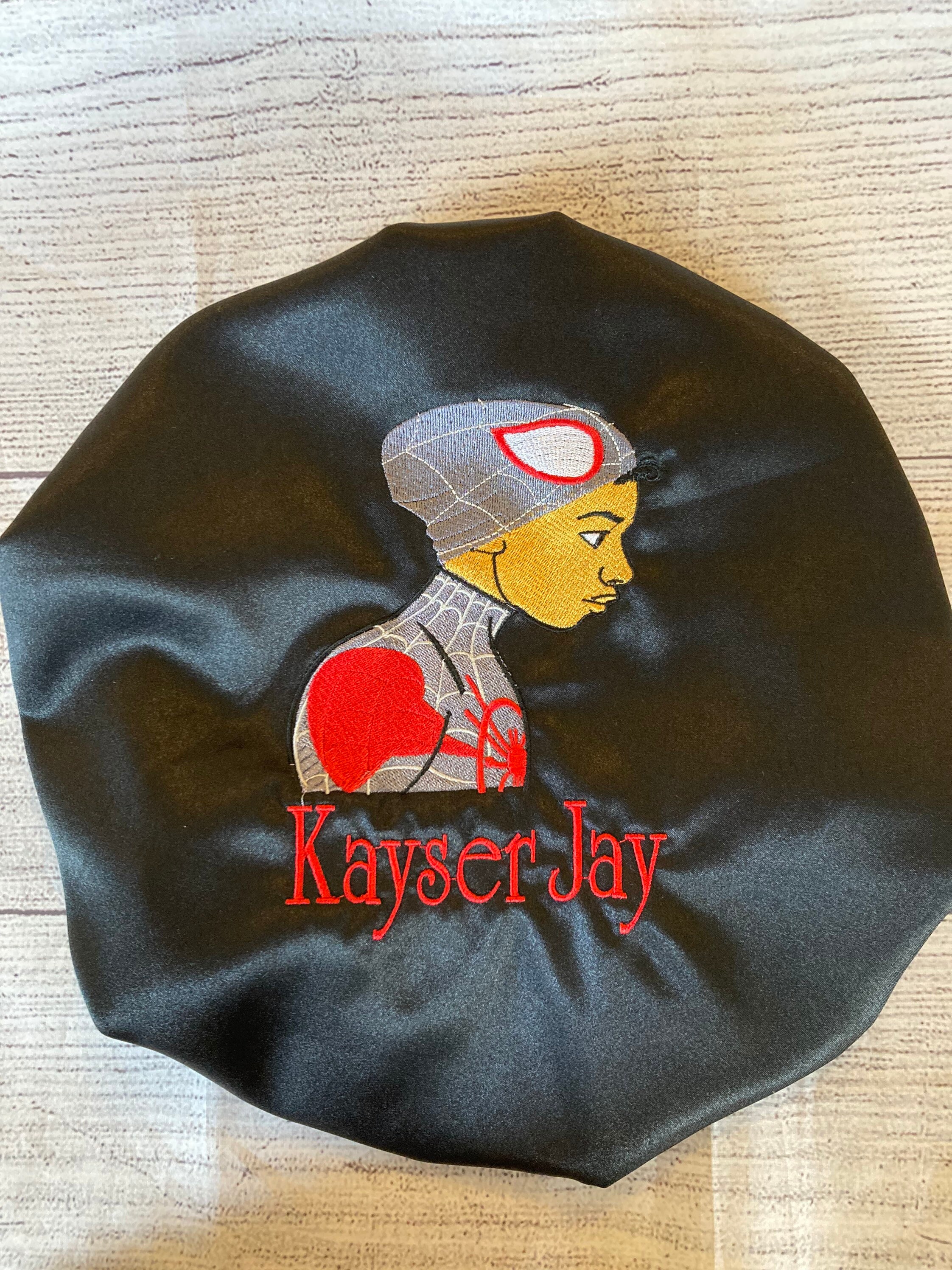 BOY BONNET Satin Lined/spider-man/superhero Infant/toddler/teen Bonnet ...