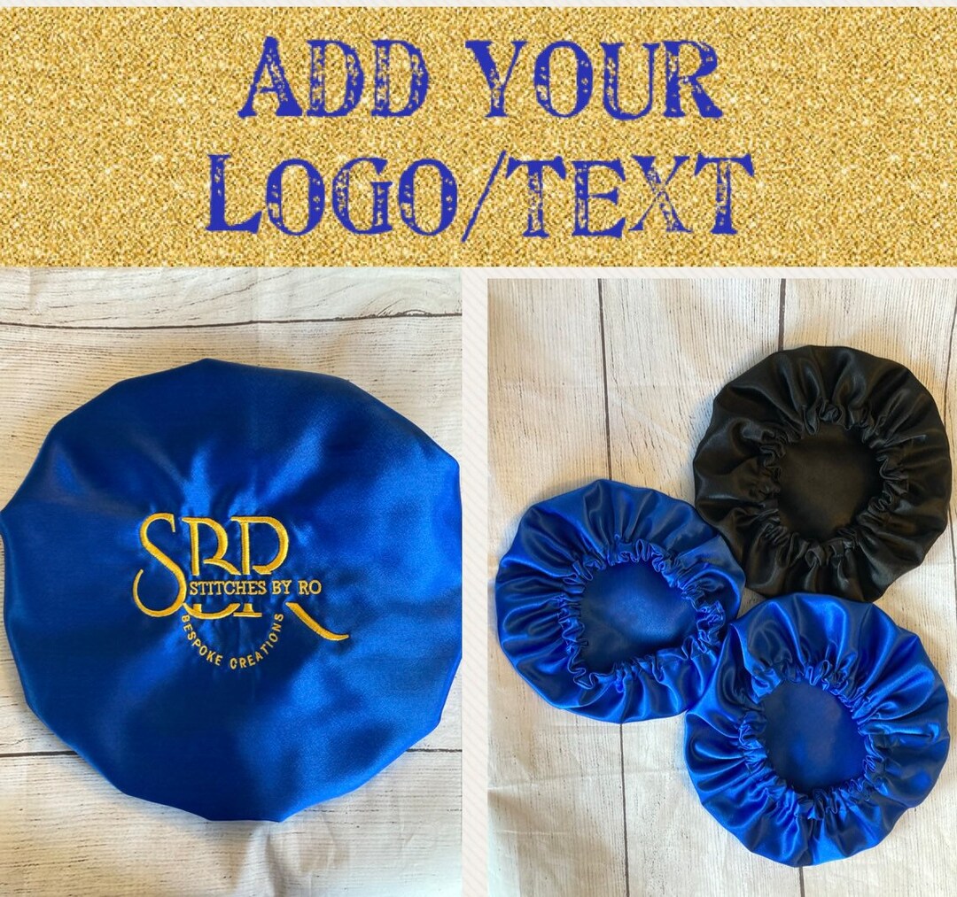 LOGO Bonnets - Customize With Your Design/bundle/satin Lined ...