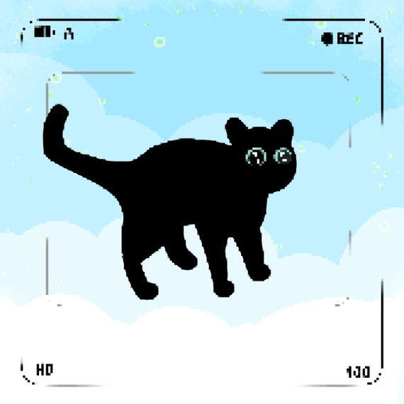 Staande Kat Gif Kat Cartoon Foto's, Afbeeldingen En Stock Fotografie