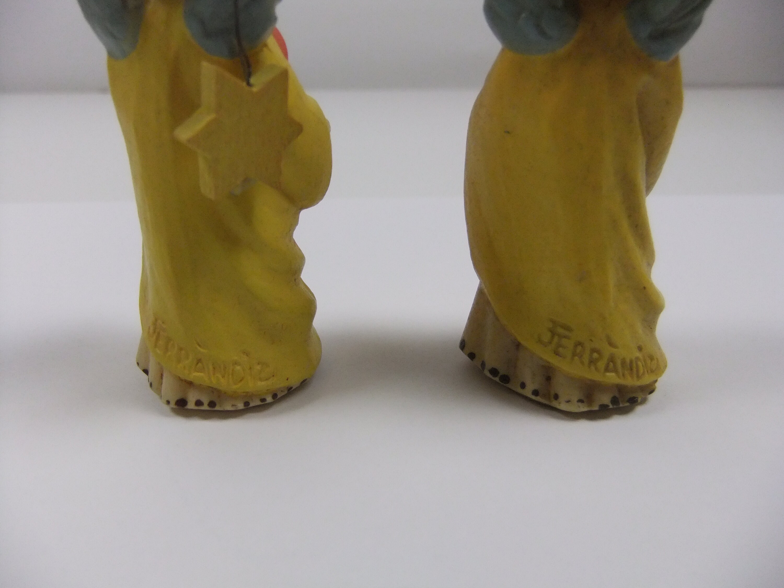 ANRI Ferrandiz Wood Carvings Angels Ornament Figurine Heart Flute - Etsy