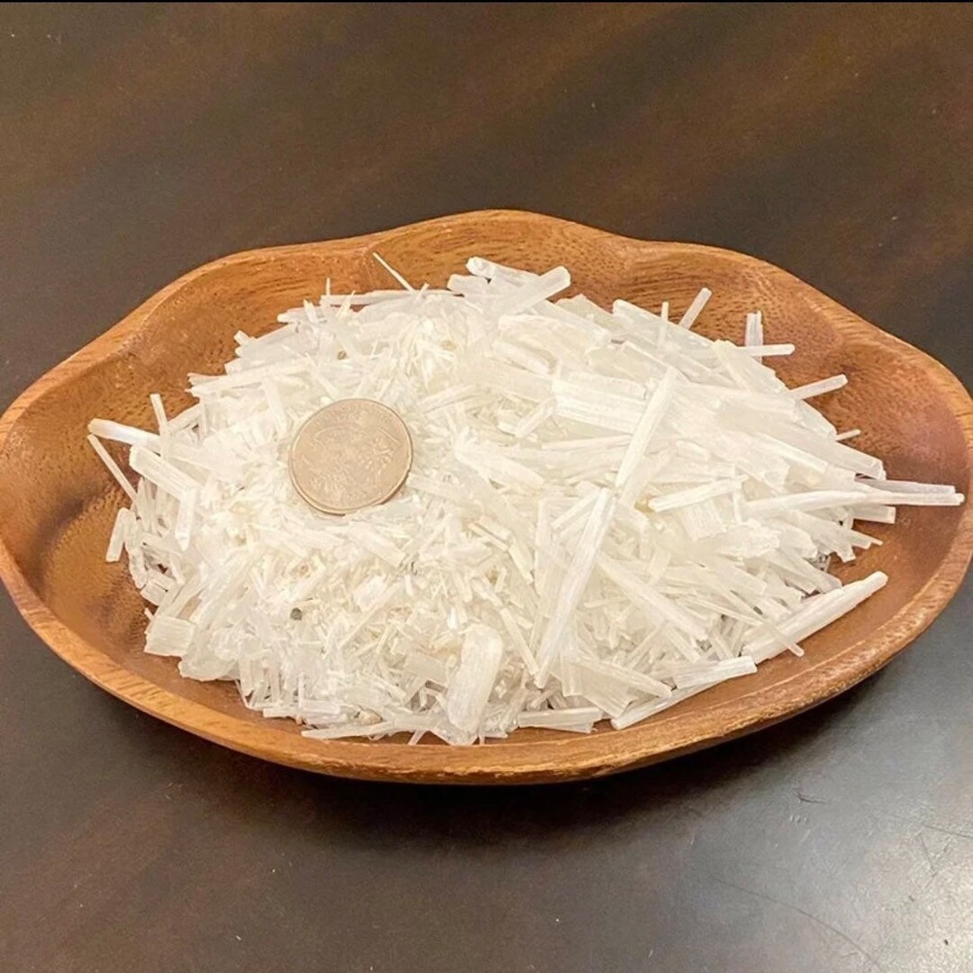 Selenite Tiny Blades & Shards Selenite Healing Crystals DIY Resin Art ...