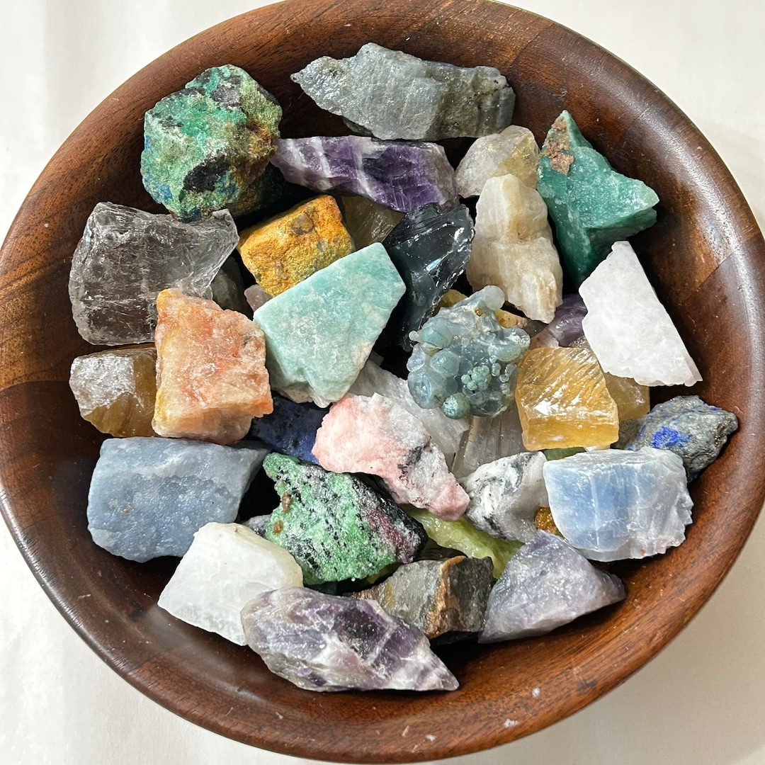 Raw Assorted Crystal Chips Bulk Tiny Crystal Mix Natural Crystal Lot ...