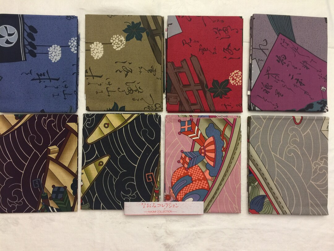 Japanese Water Scenes Boats Bridges Waves and People Bring a Joyful ...