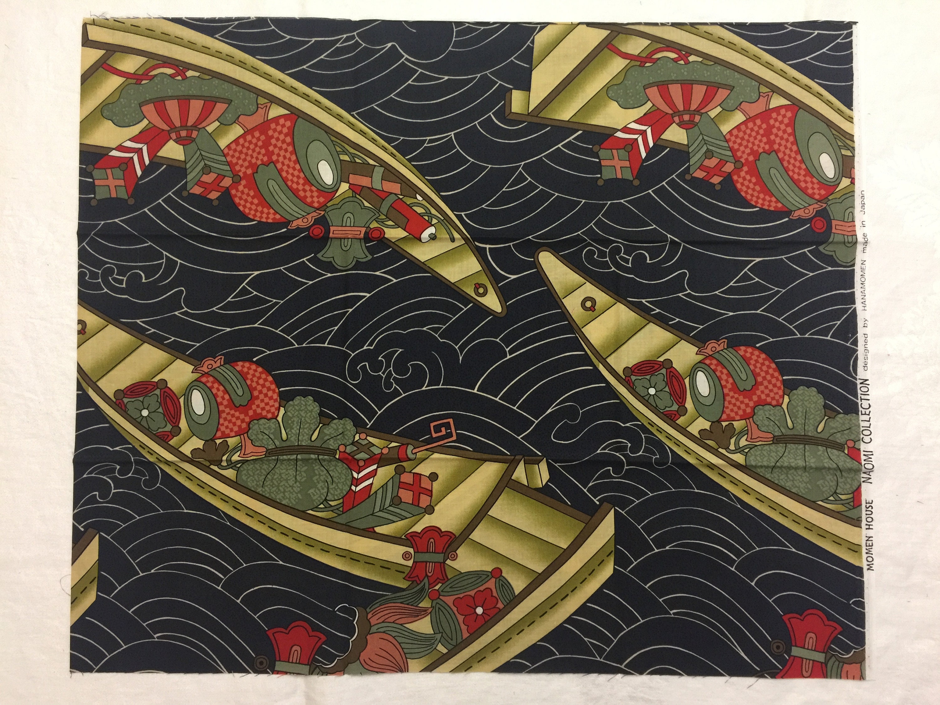 Japanese Water Scenes Boats Bridges Waves and People Bring a Joyful ...