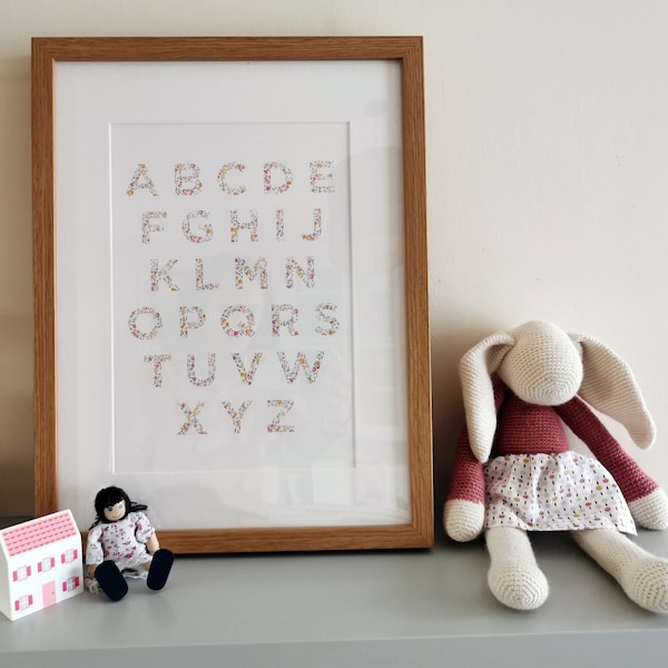 Liberty Alphabet Iron on Letters - Etsy