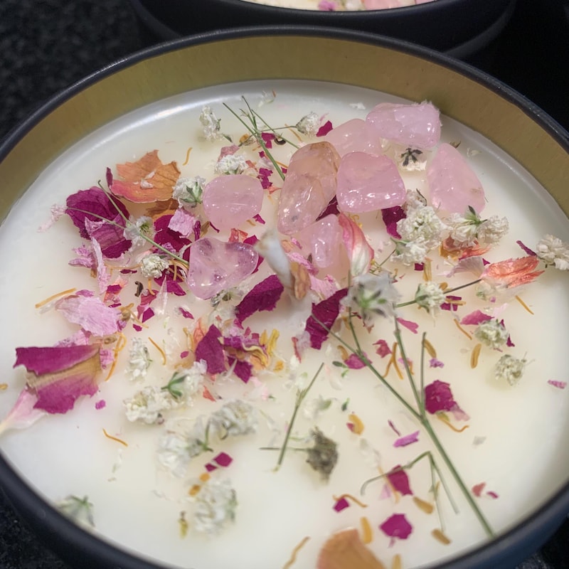 Soy Wax Botanical Candles - Etsy