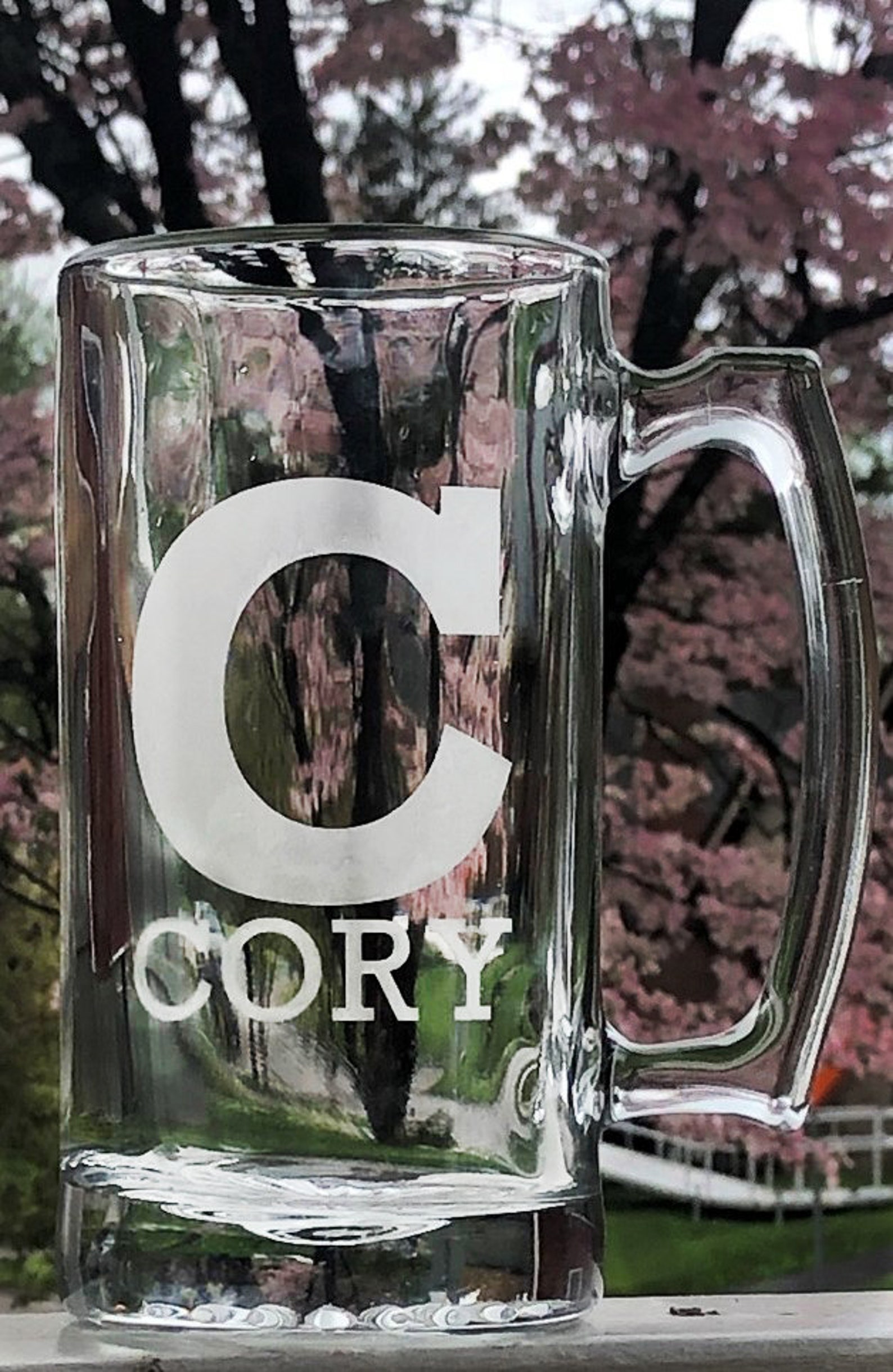Personalized Beer Mug SMALL Last Name Monogram Beer - Etsy