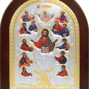 Tree of Life the Vine Orthodox Icon Made From Silver - Small, Mini Icon ...