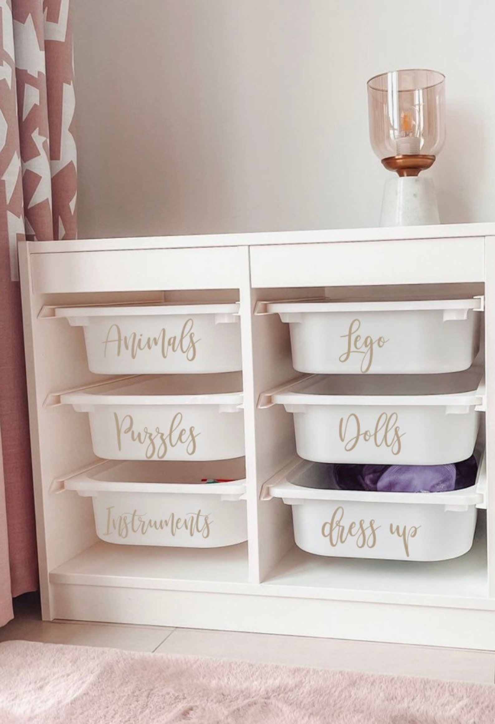 Ikea TROFAST Stickers Ikea TROFAST Labels Organised Toy - Etsy UK