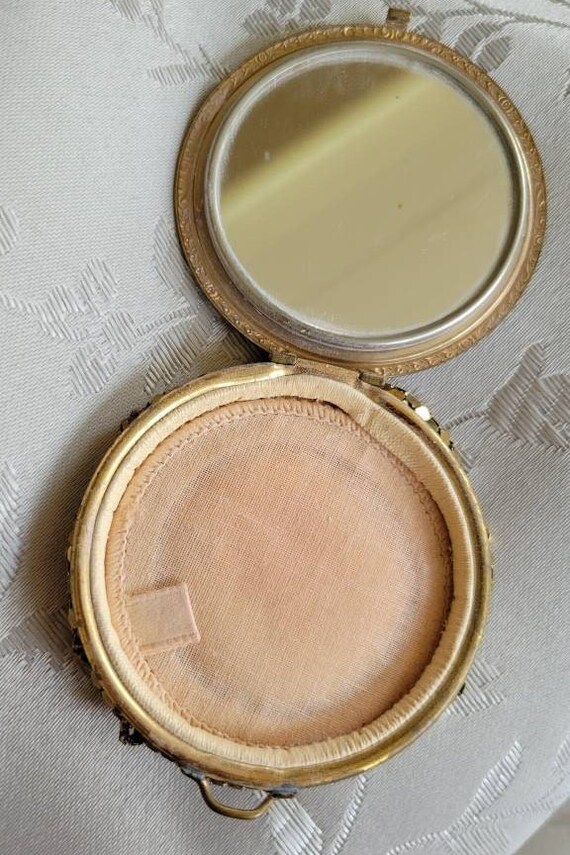 Very Pretty 1930s or 1940s Vintage Powder and Mirror … - Gem