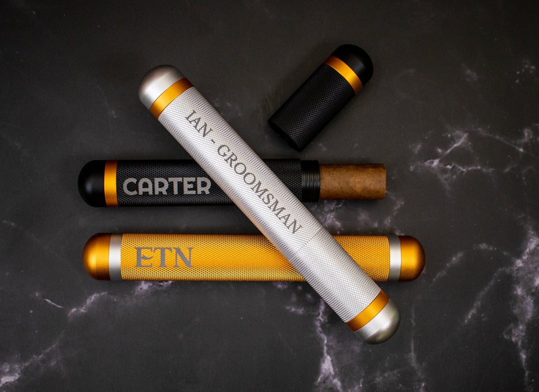 Personalized Cigars Accessories for Men, Unique Groomsmen Gifts for ...