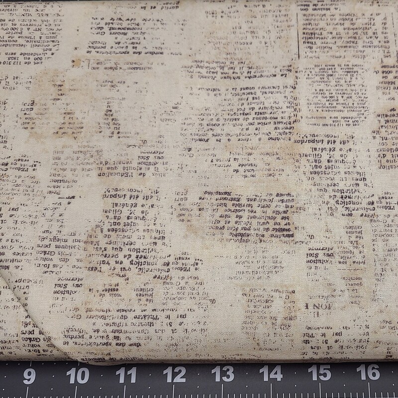 Newspaper Fabric - Etsy