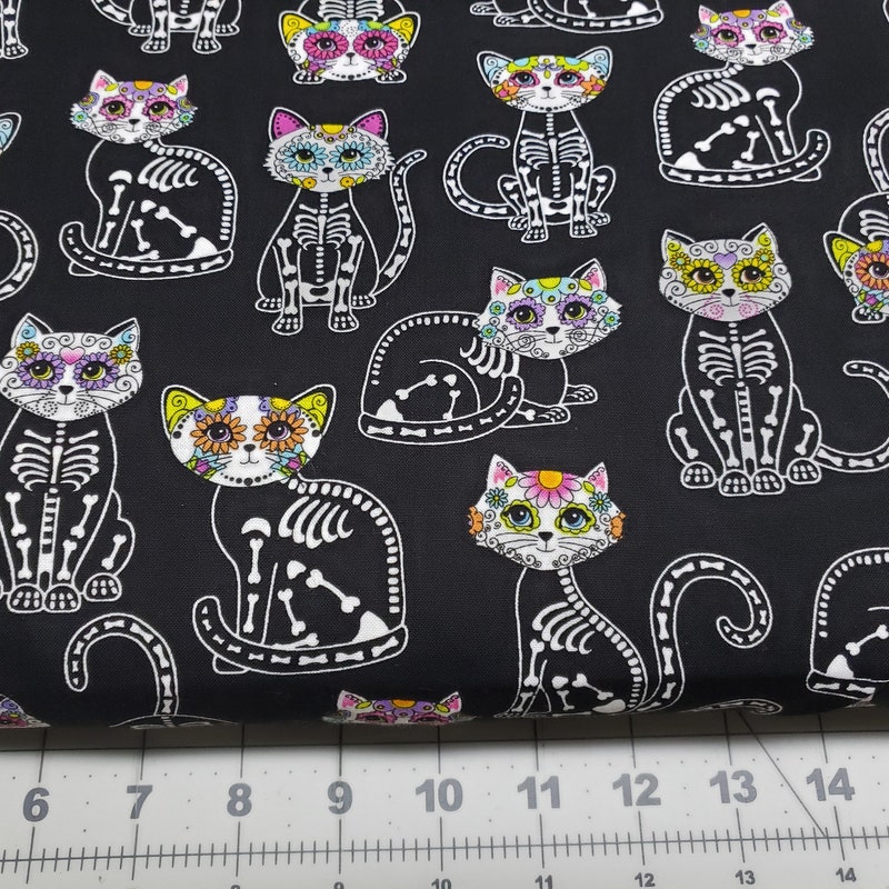 Sugar Skull Cat Mask - Etsy