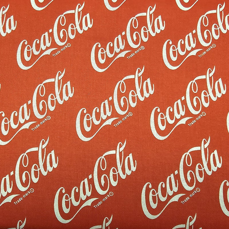 Coca Cola Fabric - Etsy