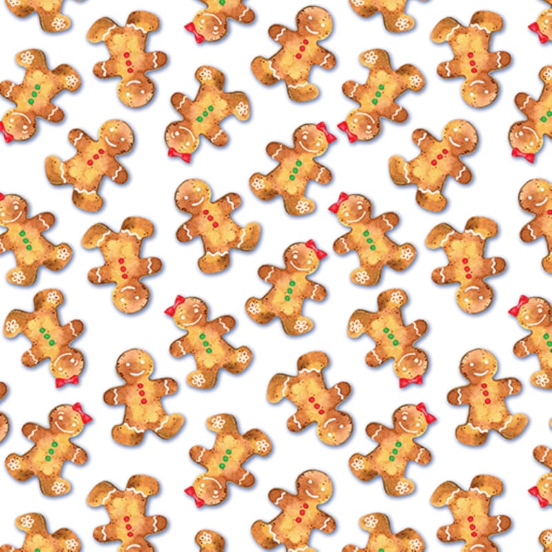 Gingerbread Fabric - Etsy