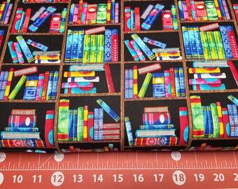 Library Book Fabric - Etsy
