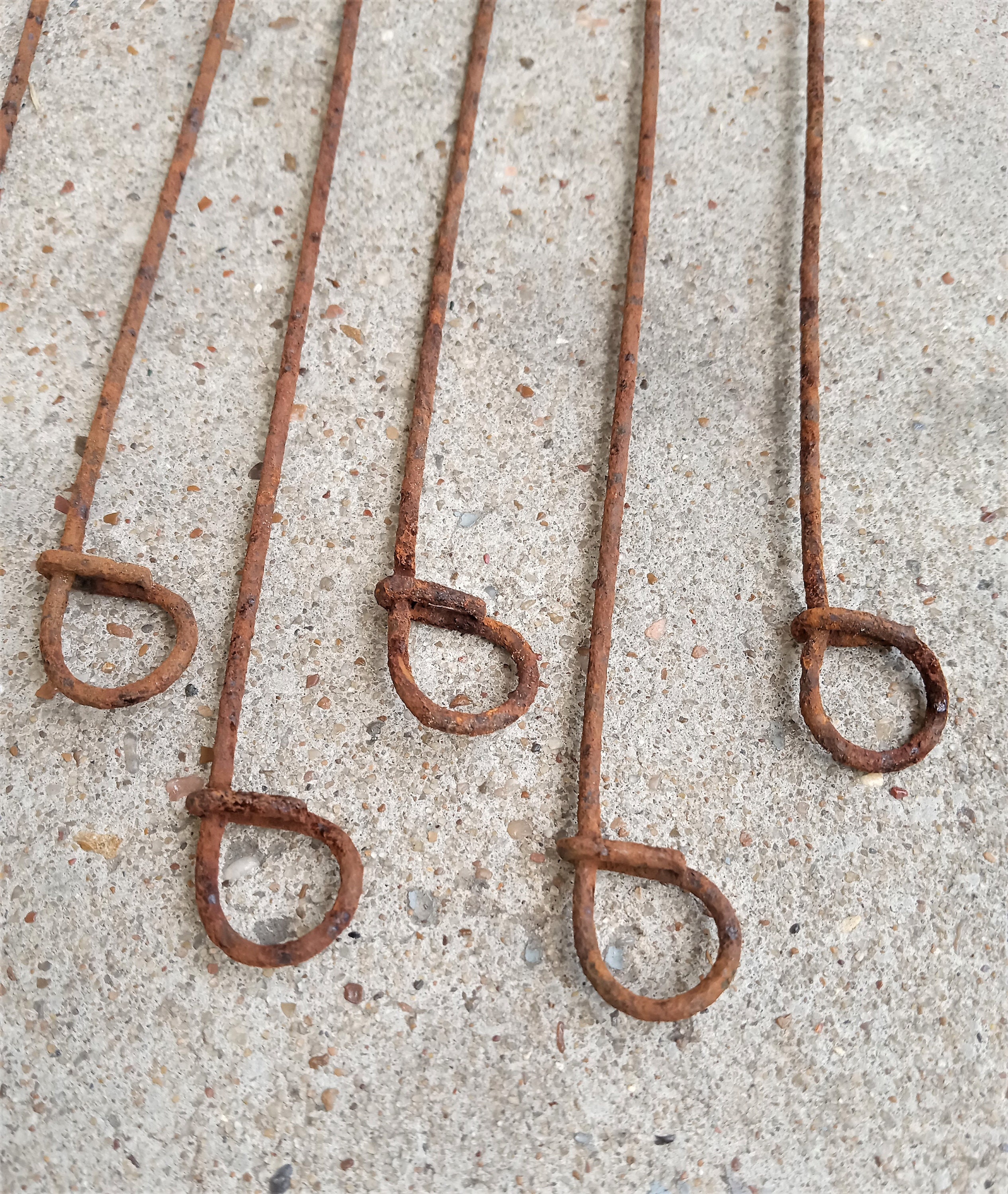 Vintage Metal RUSTY WIRES Rusty CRAFT Wires Metal Art Supply Rustic ...