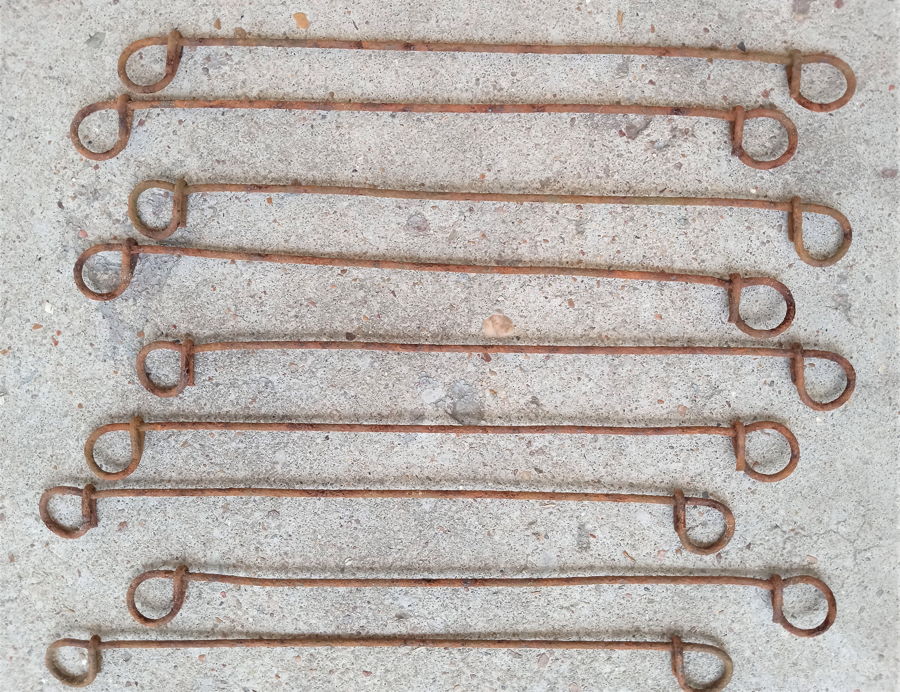 Vintage Metal RUSTY WIRES Rusty CRAFT Wires Metal Art Supply Rustic ...