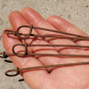 Vintage Metal RUSTY WIRES Rusty CRAFT Wires Metal Art - Etsy